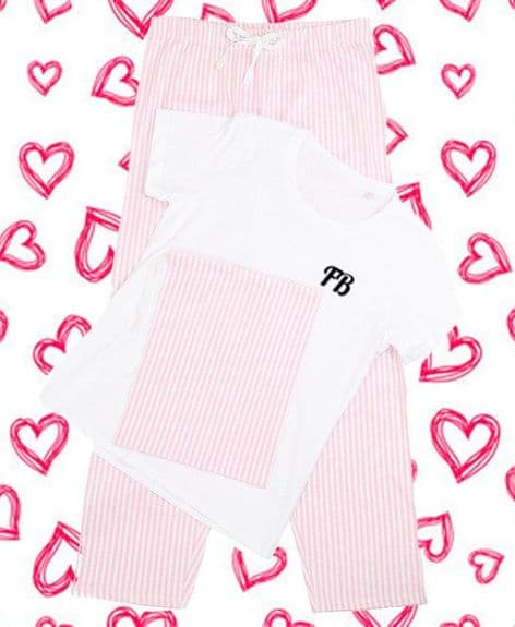 Personalised stripe Pyjamas