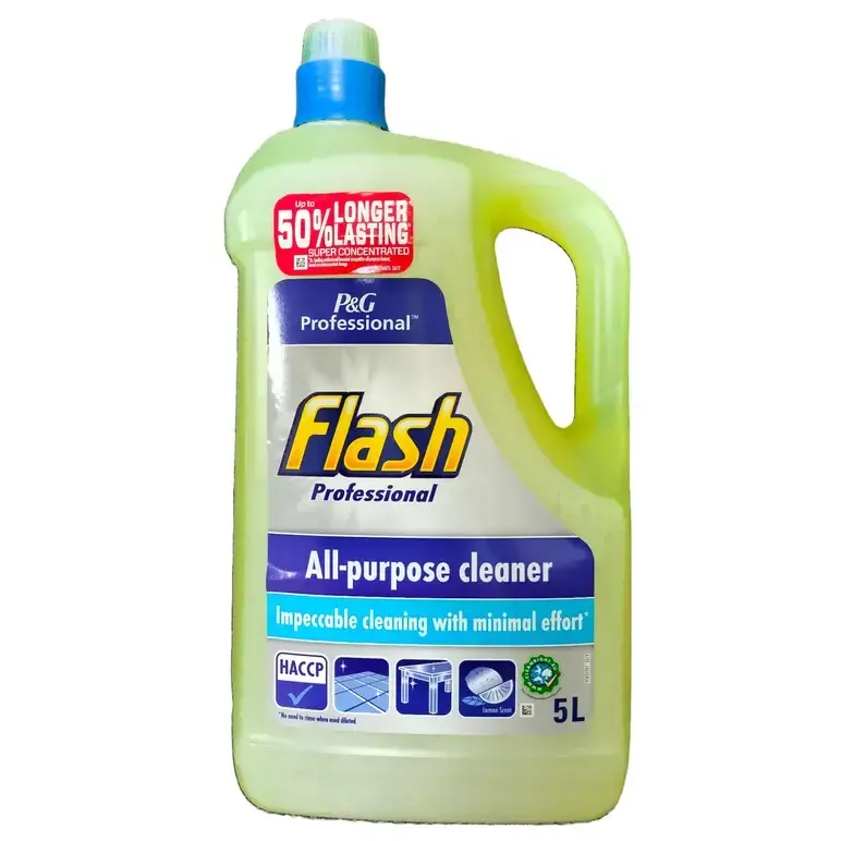 Flash Liquid Lemon All Purpose Cleaner 5Ltr