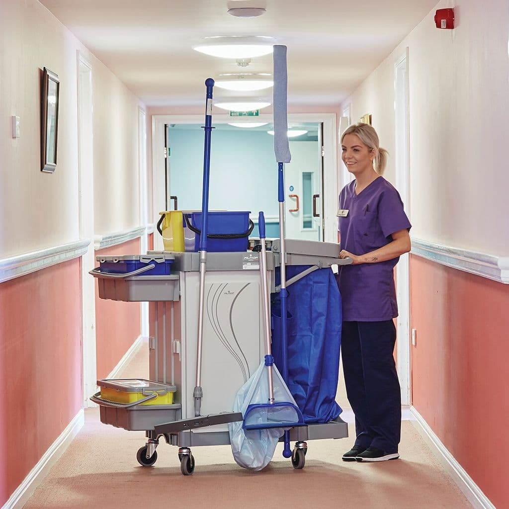 Lockable Alpha Trolley Complete