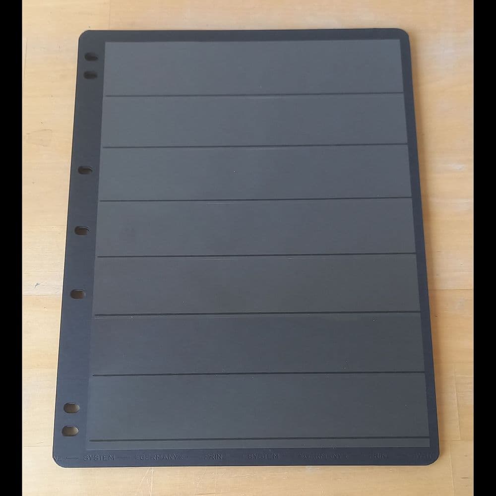 D-144 PRINZ Stock Sheets Double-Sided 7-Strip x10 sheets