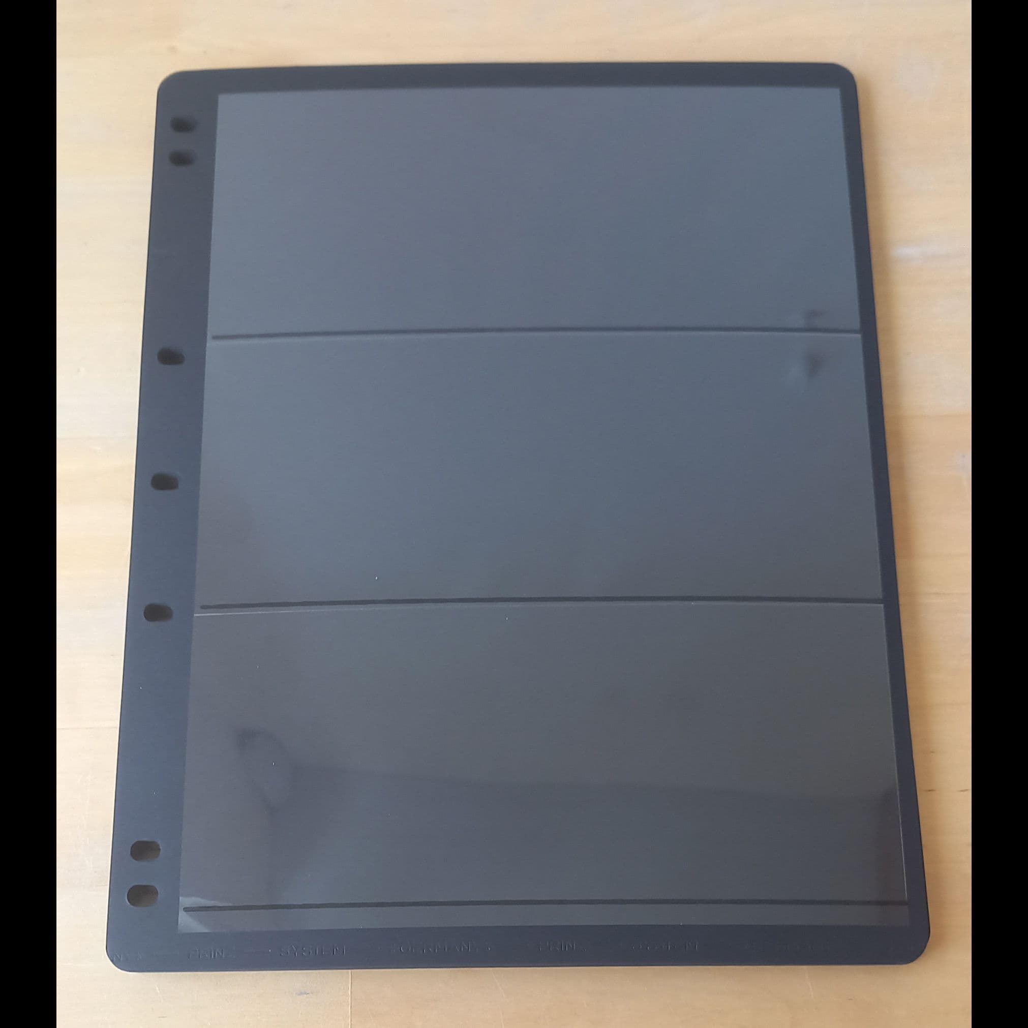 D-148 PRINZ Stock Sheets Single-Sided 3-Strip x20 sheets