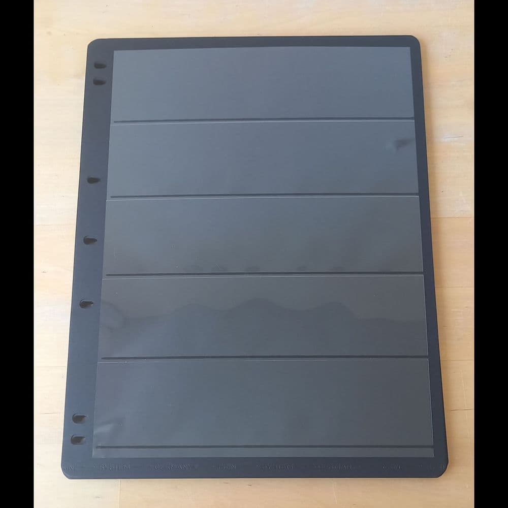 D-152 PRINZ Stock Sheets Single-Sided 5-Strip x15 sheets