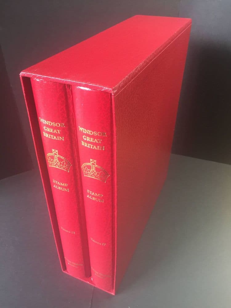 D-111 - Stanley Gibbons Windsor Great Britain 22 Ring Stamp Album ...