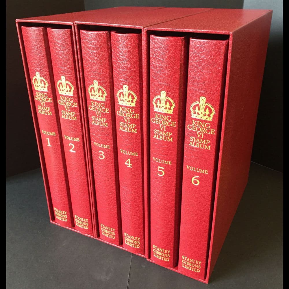 TUT4100 - General - King George VI UM Coln As New SG Hingeles Albums