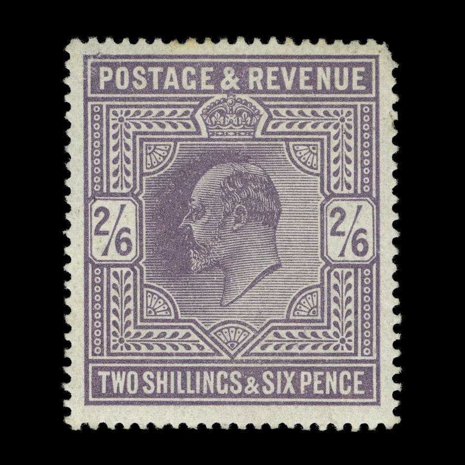 TUT4172 - GB KEVII S House 2/6d Dull Greyish Purple