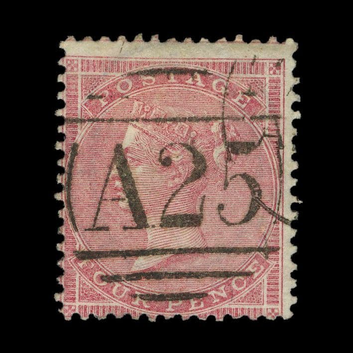 TUT4635 - GB - Used Abroad - Crisp Malta A25 Perfectly Positioned