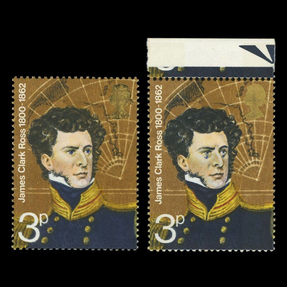 TUT5055 - GB - QEII pre-decimal - Sir James Ross Dropped Eye-Balls MNH UM