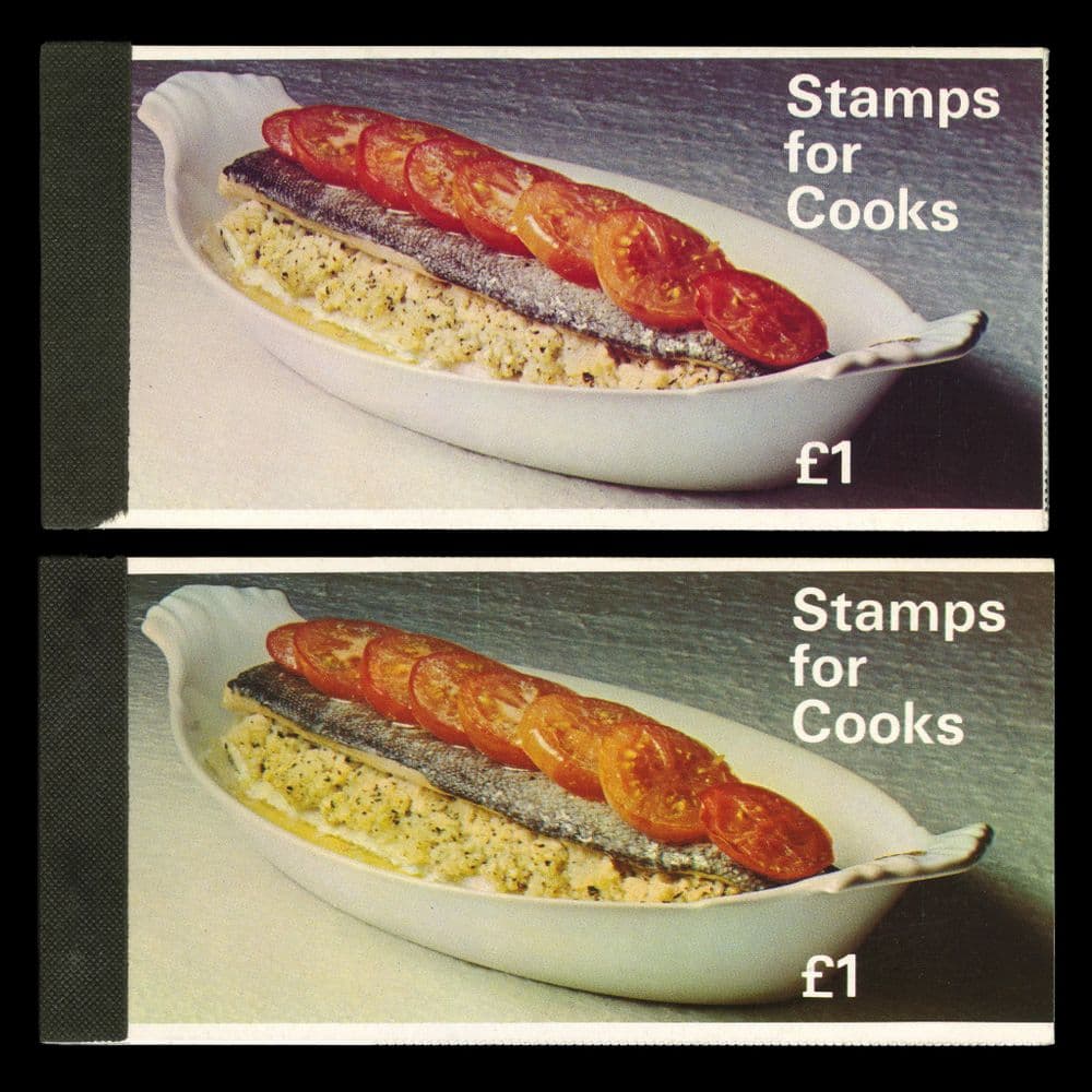 TUT5384 - GB Booklets - Stamps for Cooks Stapled Edition