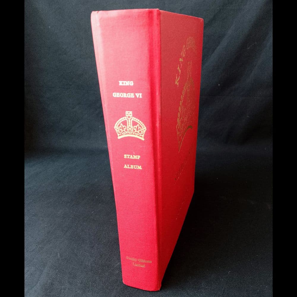 TUT5955 - GB -British Empire Red KG6 Crown Stamp Album