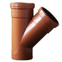 110mm x 110mm 45 Degree Double Socket Junction