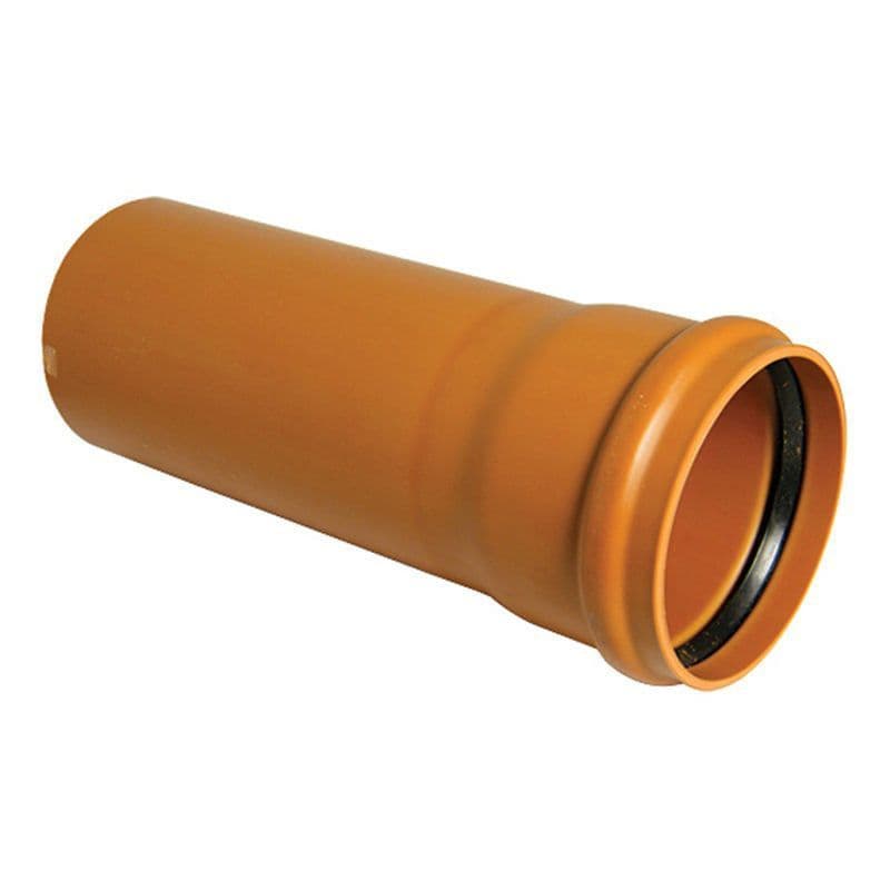 110mm x 6m Single Socket Pipe