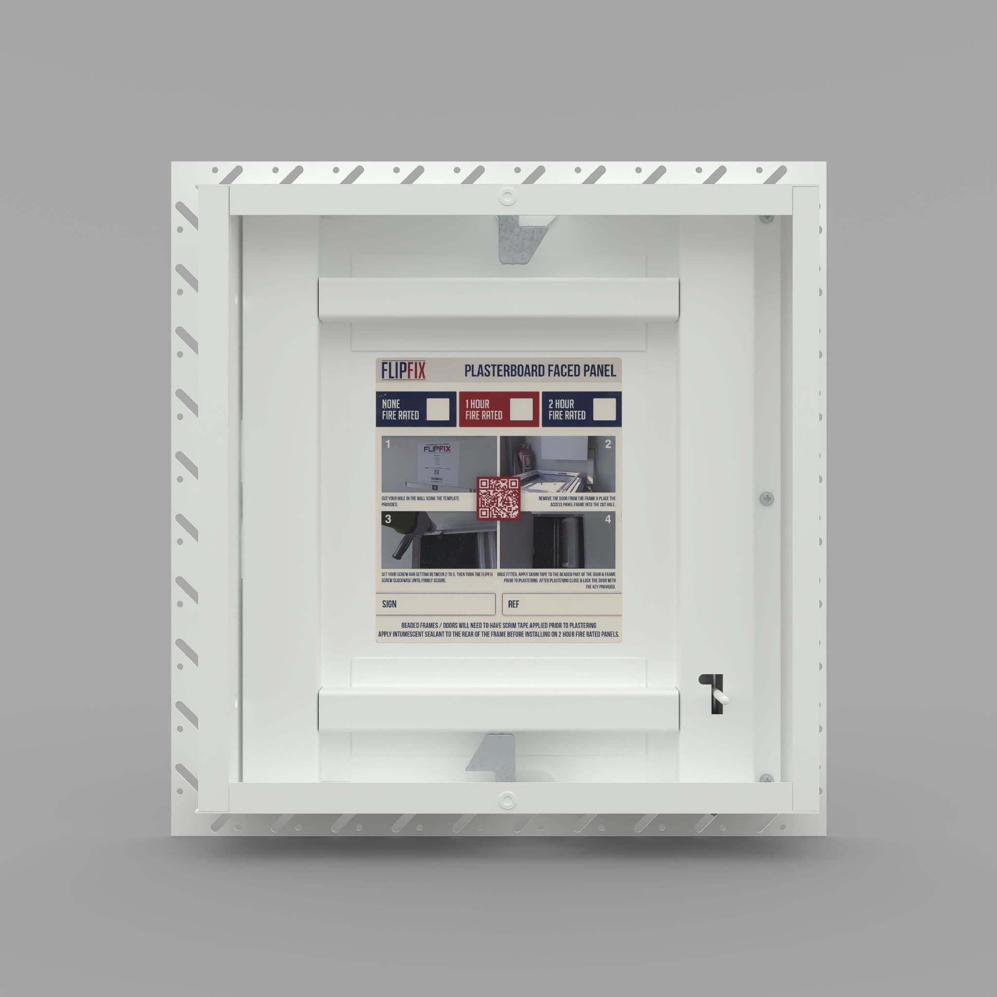 Beaded Frame Plasterboard Faced Dual Purpose 1hr Fire Rated Access Panel