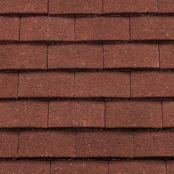 Redland Concrete Antique Red Plain Tile