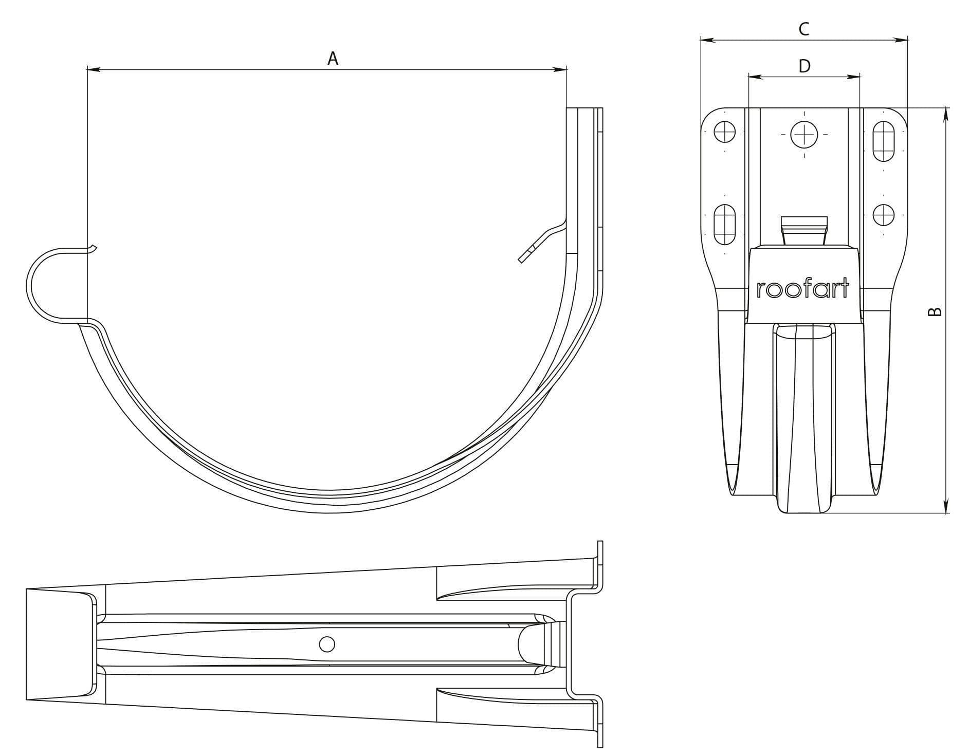150mm Universal Bracket