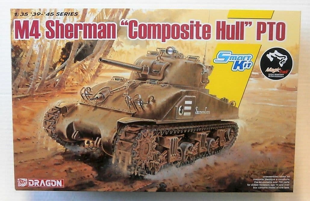 Dragon 6740 M4 SHERMAN COMPOSITE HULL PTO 1 35 scale
