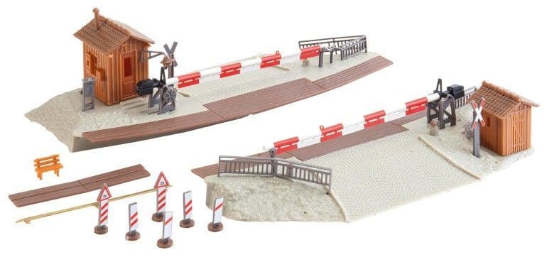 Faller HO 120172 Guarded level crossing