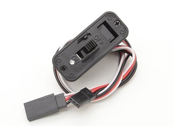 Futaba Switch Harness with Built in Charging Socket and Battery ...