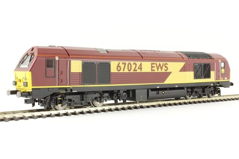 HORNBY R3349 Class 67 67024 in EWS livery
