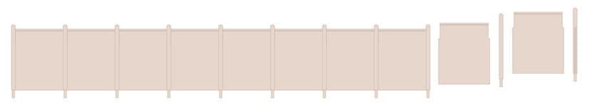 Peco 429 Concrete Fencing
