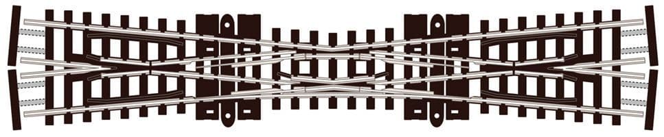 Peco SL-E380F Crossing Single Slip