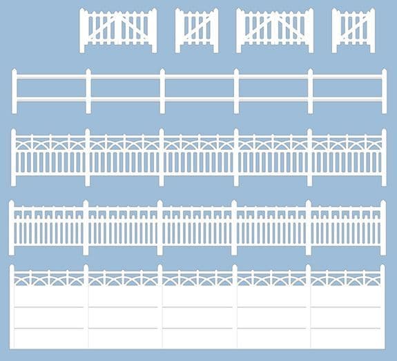 Peco SS43 Concrete Fencing