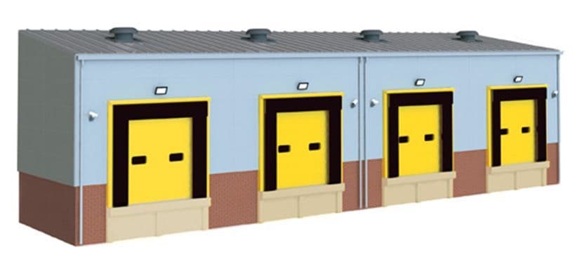 Peco SSM312 HGV Loading Bays Kits