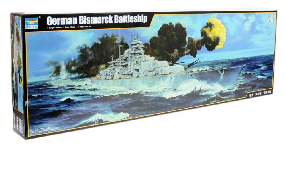 Trumpeter 03702 German Bismark Battleship 1 200 scale