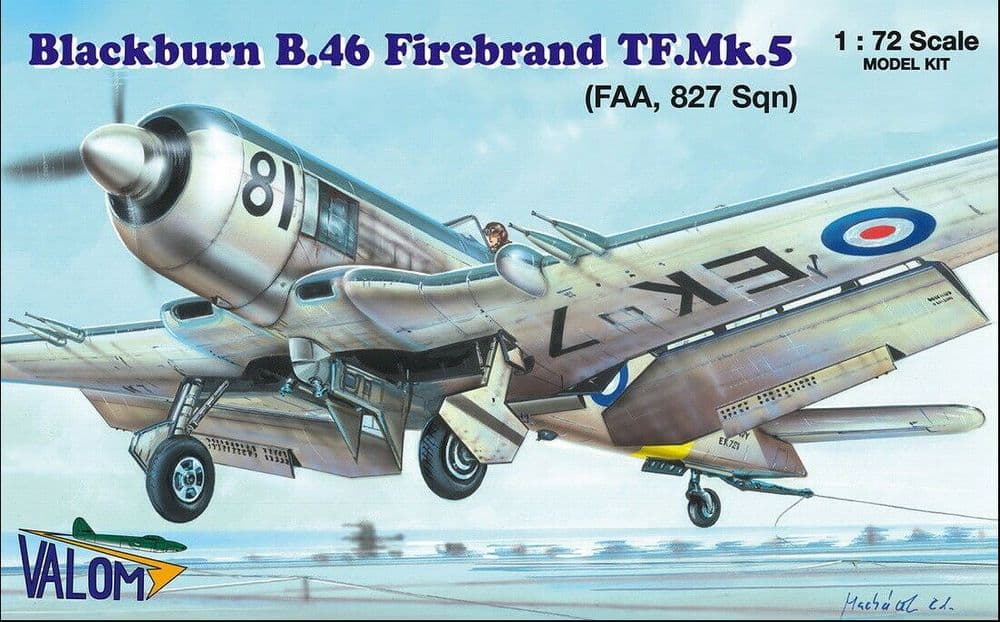 VALOM 72141 Blackburn Firebrand TF Mk 5 1 72 SCALE