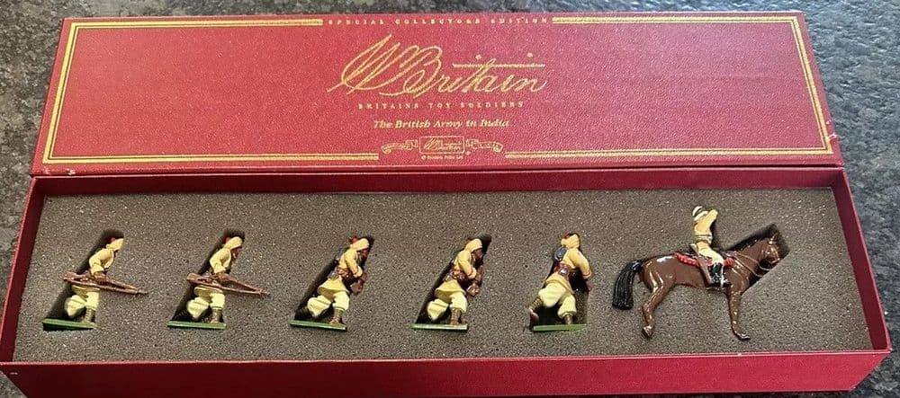 WBritian 00135 British Army in India Queens Own Corps of Guides Toy ...
