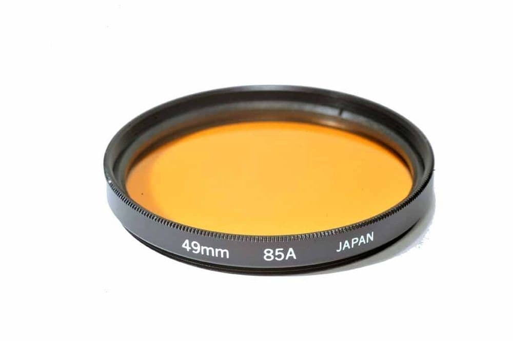 49mm Kood Glass 85A Filter Made in Japan
