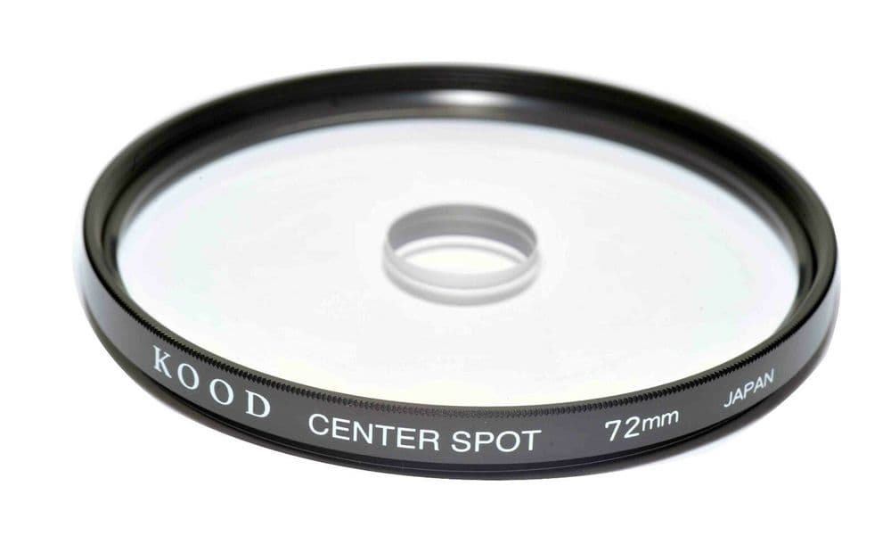 72mm Centre Spot Clear Filter Made in Japan