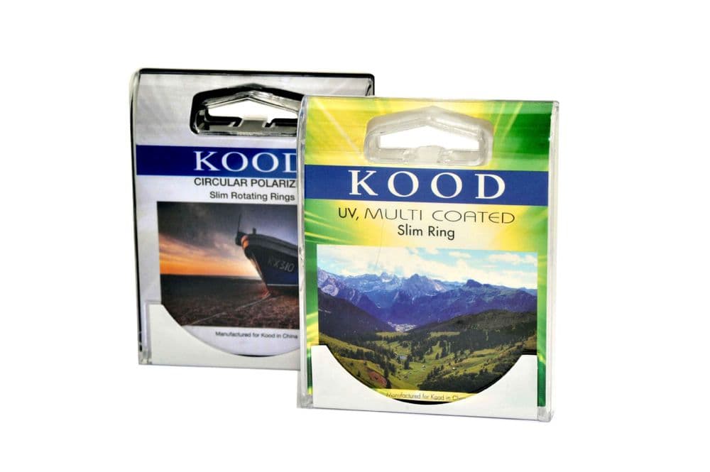 77mm Kood Circular Polariser & UV Multicoated Filter Set