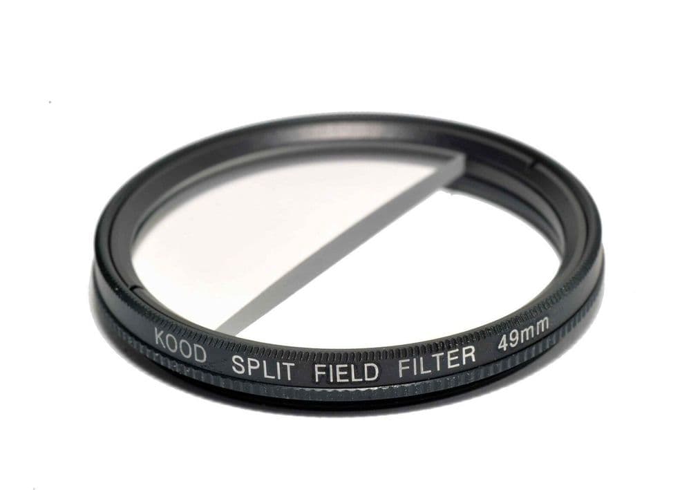 Split Field Filter 2 Diopter 49mm in Slim Rotating Ring Split-Field ...