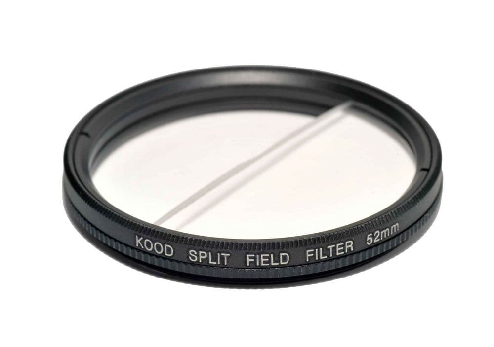 Split Field Filter 2 Diopter 52mm in Slim Rotating Ring Split-Field ...