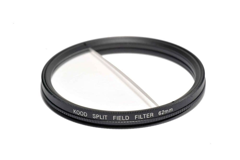 Split Field Filter 2 Diopter 62mm in Slim Rotating Ring Split-Field ...