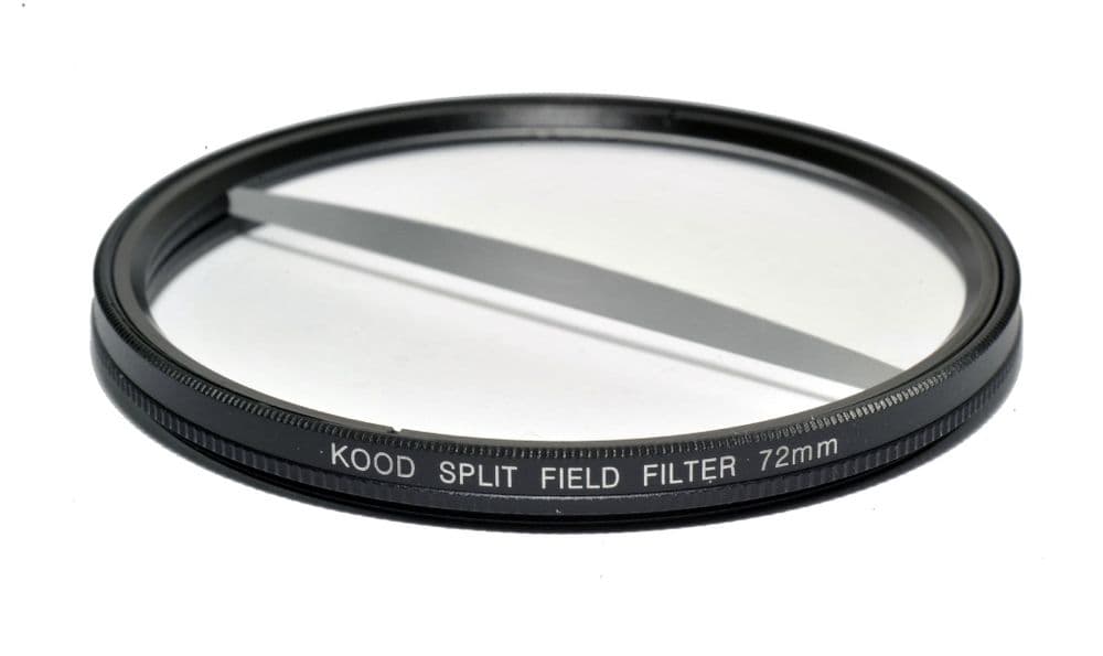 Split Field Filter 2 Diopter 72mm in Slim Rotating Ring Split-Field ...