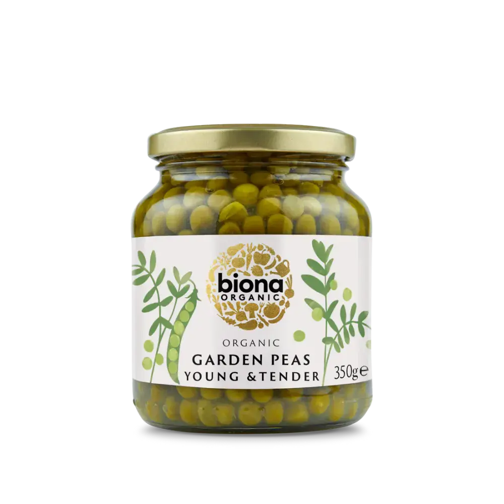 Biona Organic Garden Peas -Jar 1