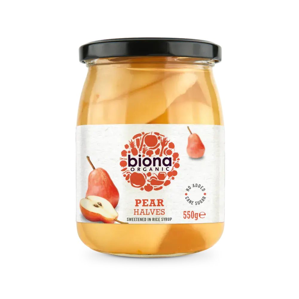 Biona Organic Pear Halves 570g
