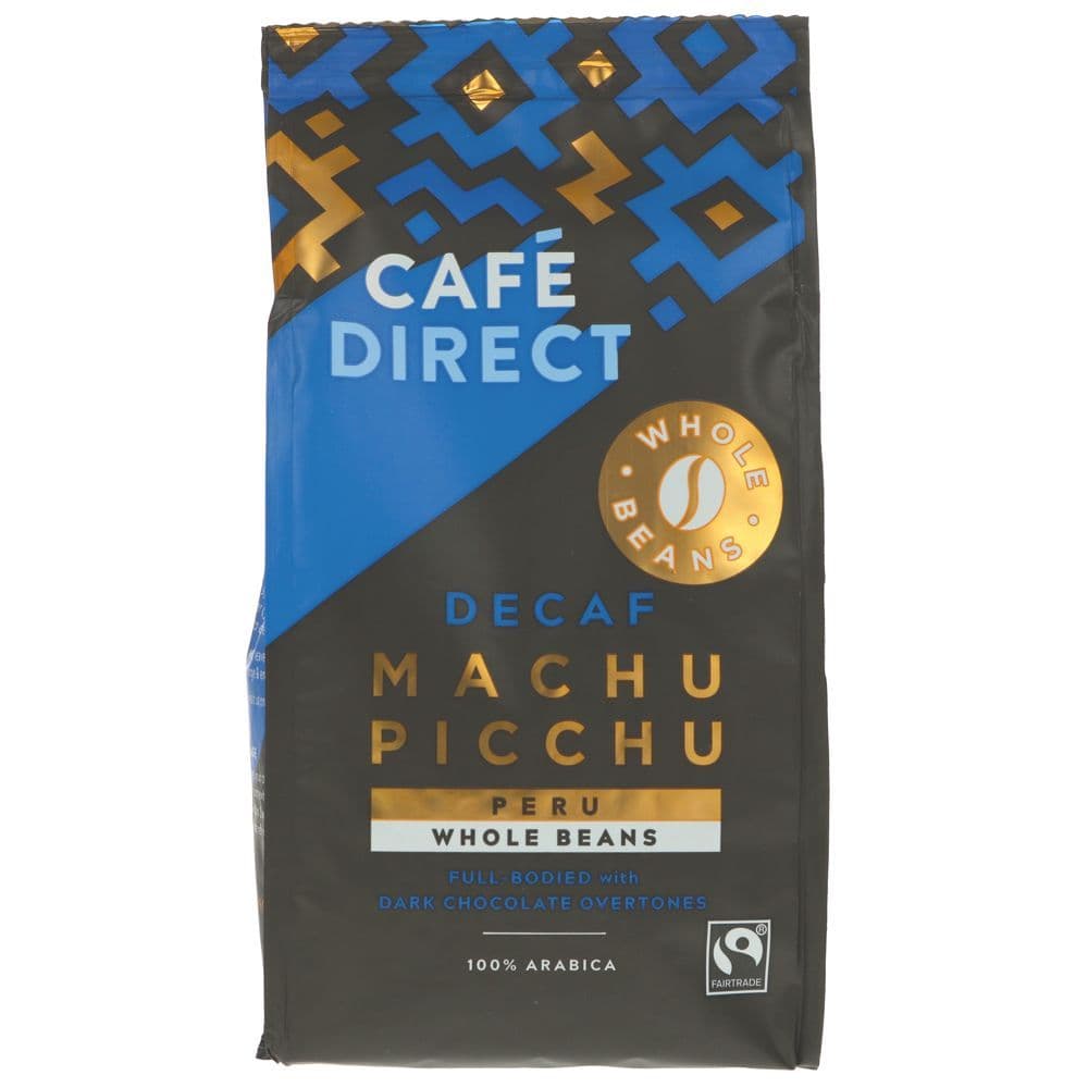 Cafe Direct Machu Piccu Decaf Beans 227g