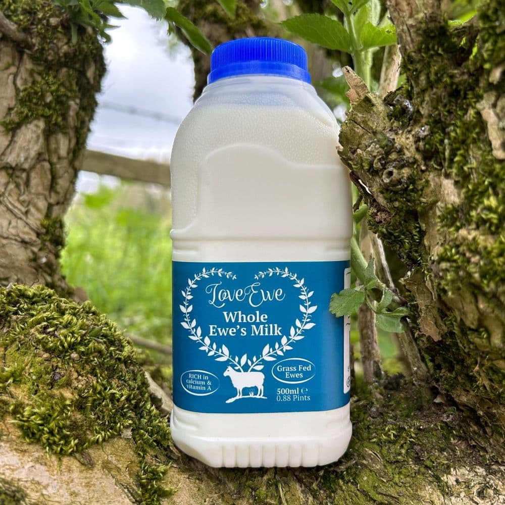 Grass-Fed Whole Sheep s Milk - 1 Litre Bottle