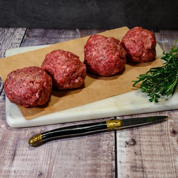 Organic Beef Meatballs 4 Pack