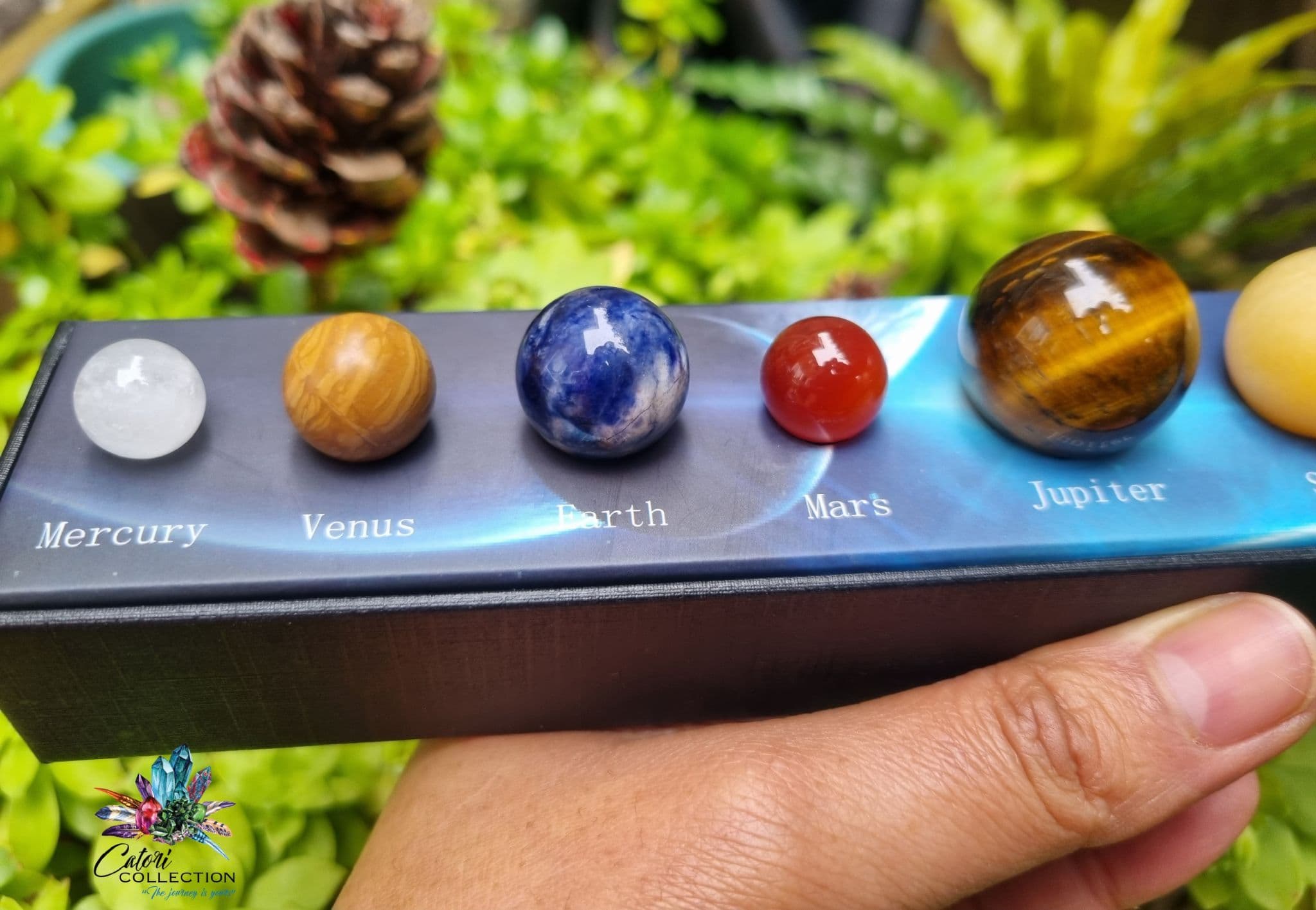 8 Planets Solar System Sphere Set