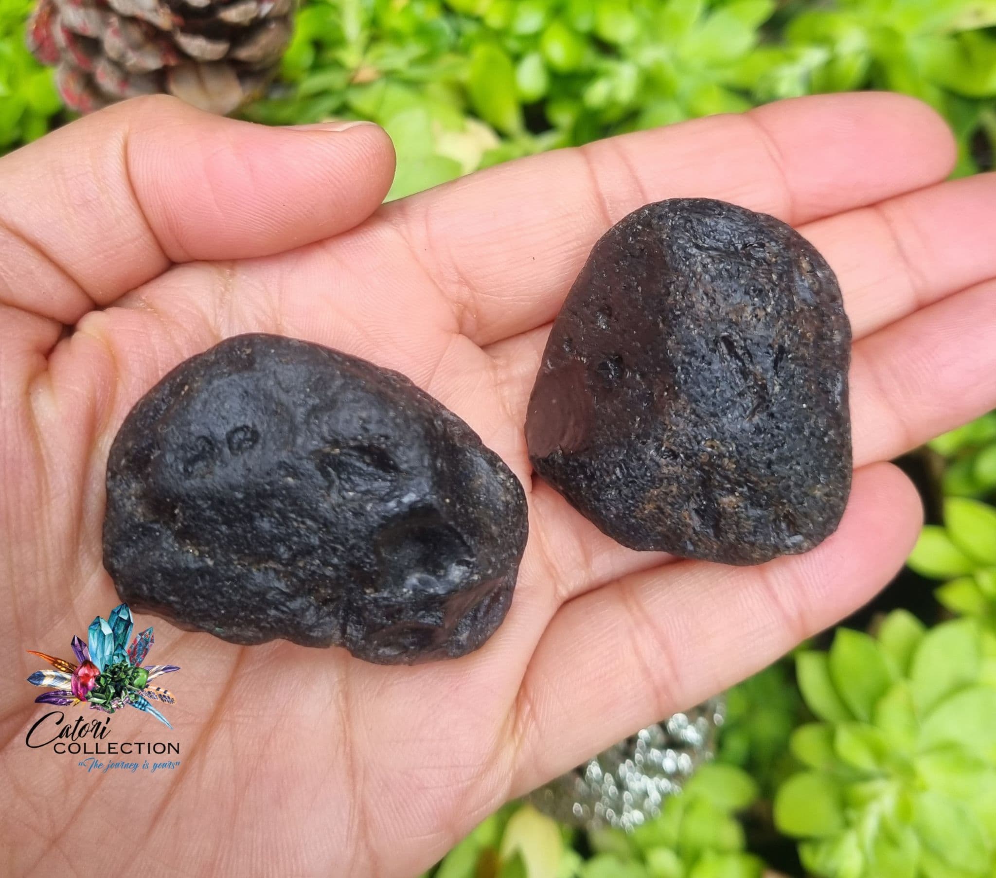 Apache Tear Tumbles large sized