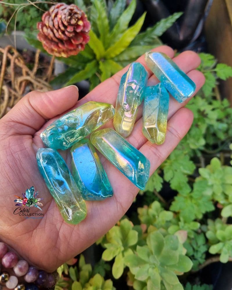 Blue & Yellow Quartz Crystal