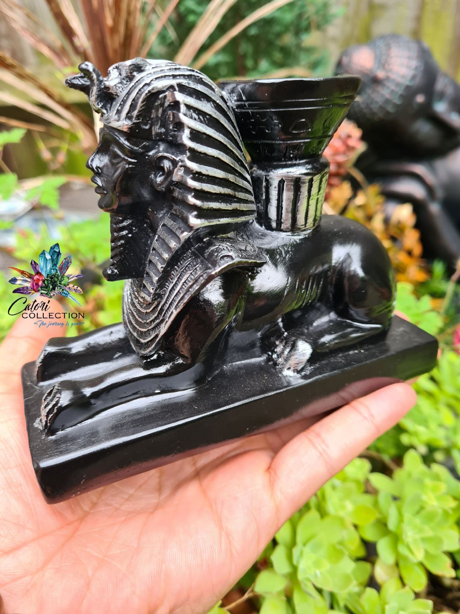 Egyptian Pharaoh Sphere Display Stand