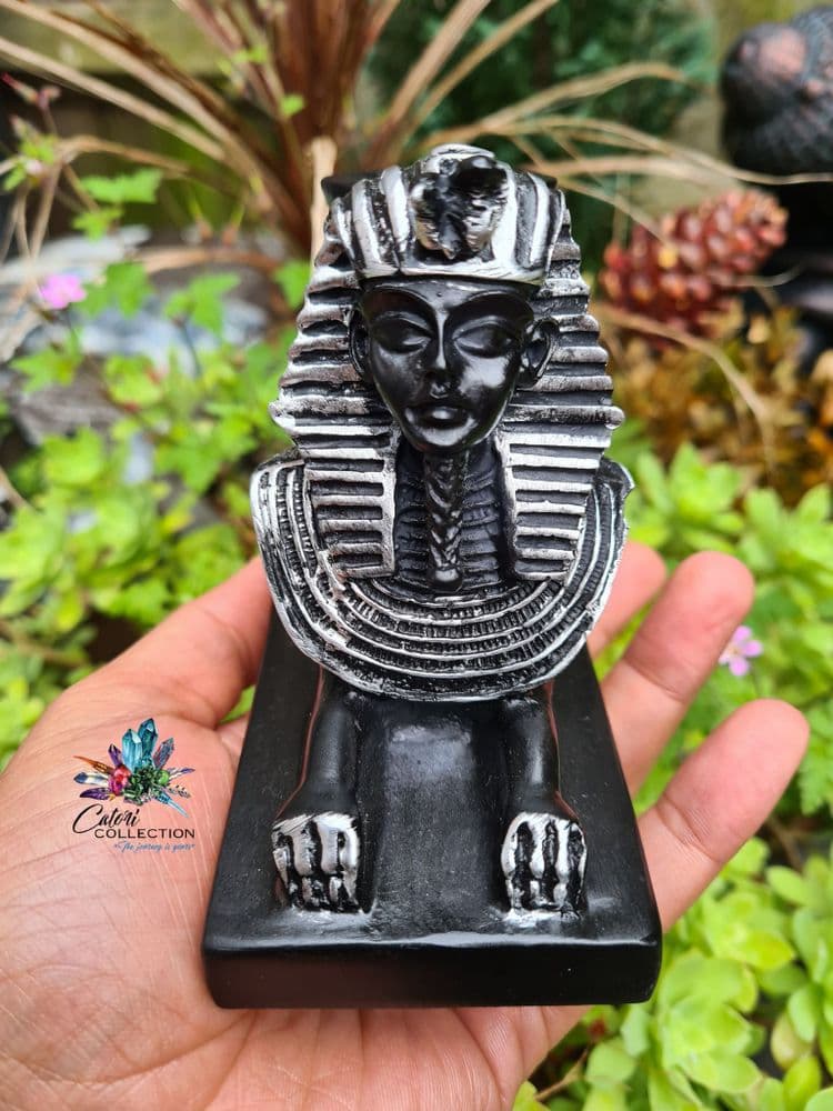 Egyptian Pharaoh Sphere Display Stand