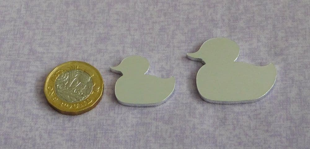 CLEARANCE SMALL - Duck metal stamping blank - 2mm aluminium - laser cut ...