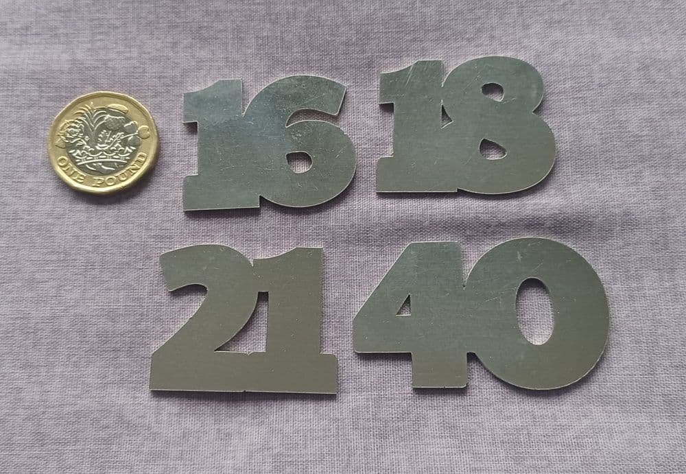 Special numbers metal stamping/engraving blanks - 1 5mm stainless ...