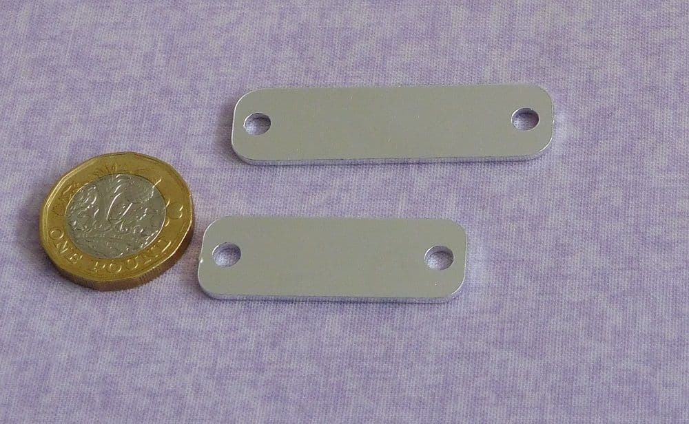 Trainer tag - small - metal stamping blank - 1 5mm - laser cut