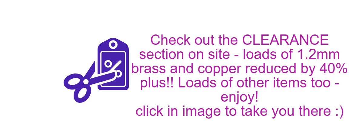 Just Simply Blanks | Metal stamping blanks |UK|Supplier